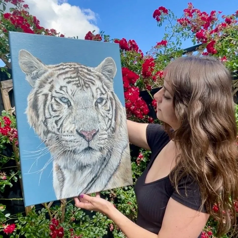 Wildlife commissions | Animal wall art | Animal artist Berkshire ...