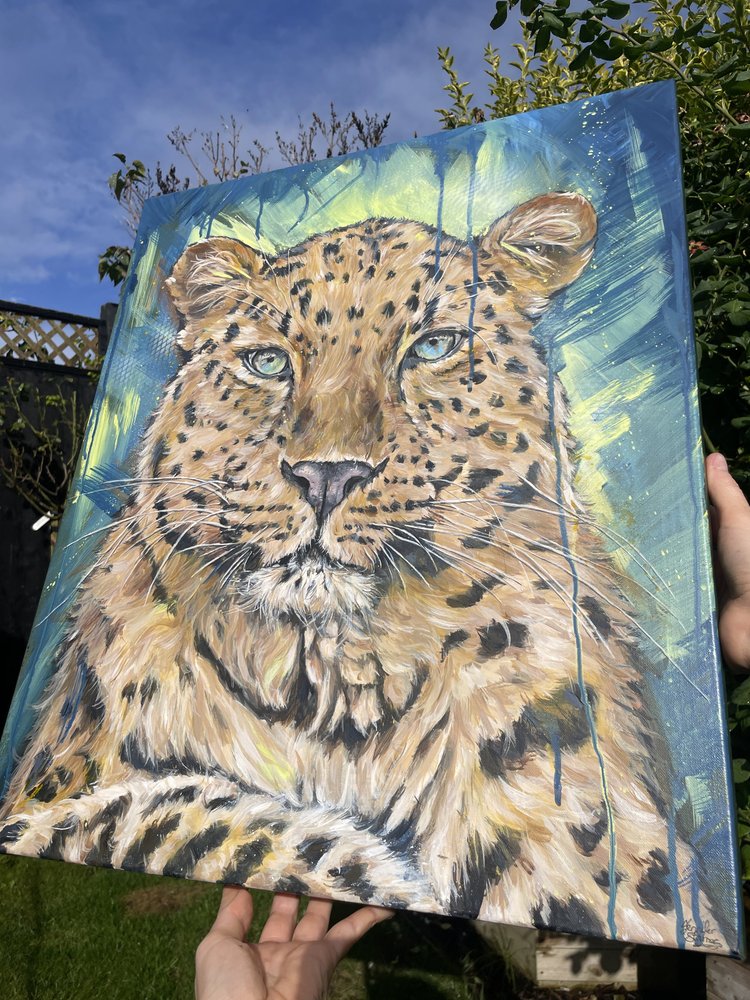 Wildlife Art | Wildlife portrait | Wildlife paintings — Jennifer ...