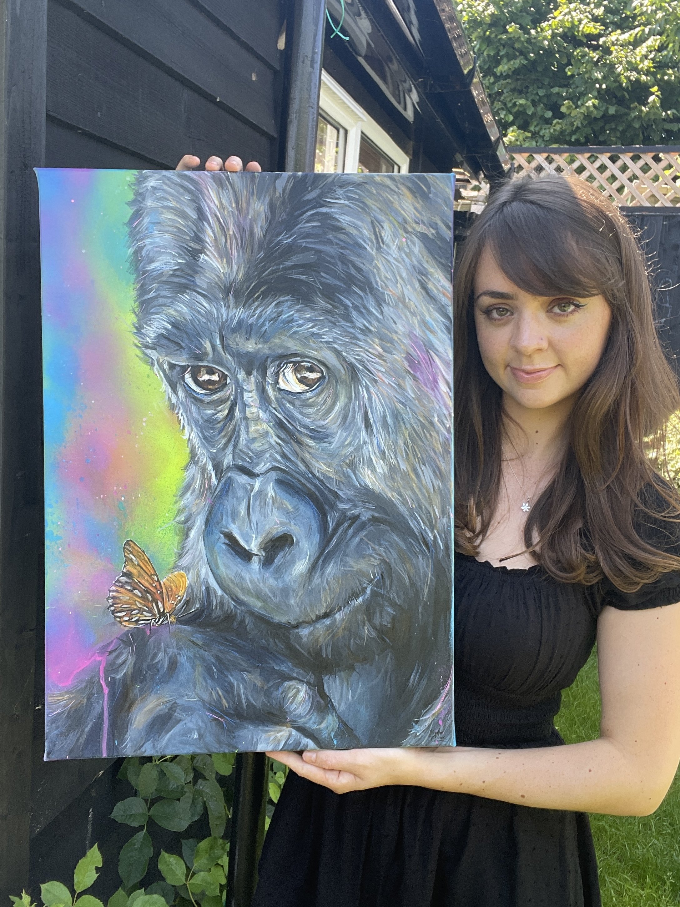 Wildlife Art | Wildlife portrait | Wildlife paintings — Jennifer ...