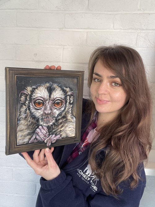 Wildlife Art | Wildlife portrait | Wildlife paintings — Jennifer ...