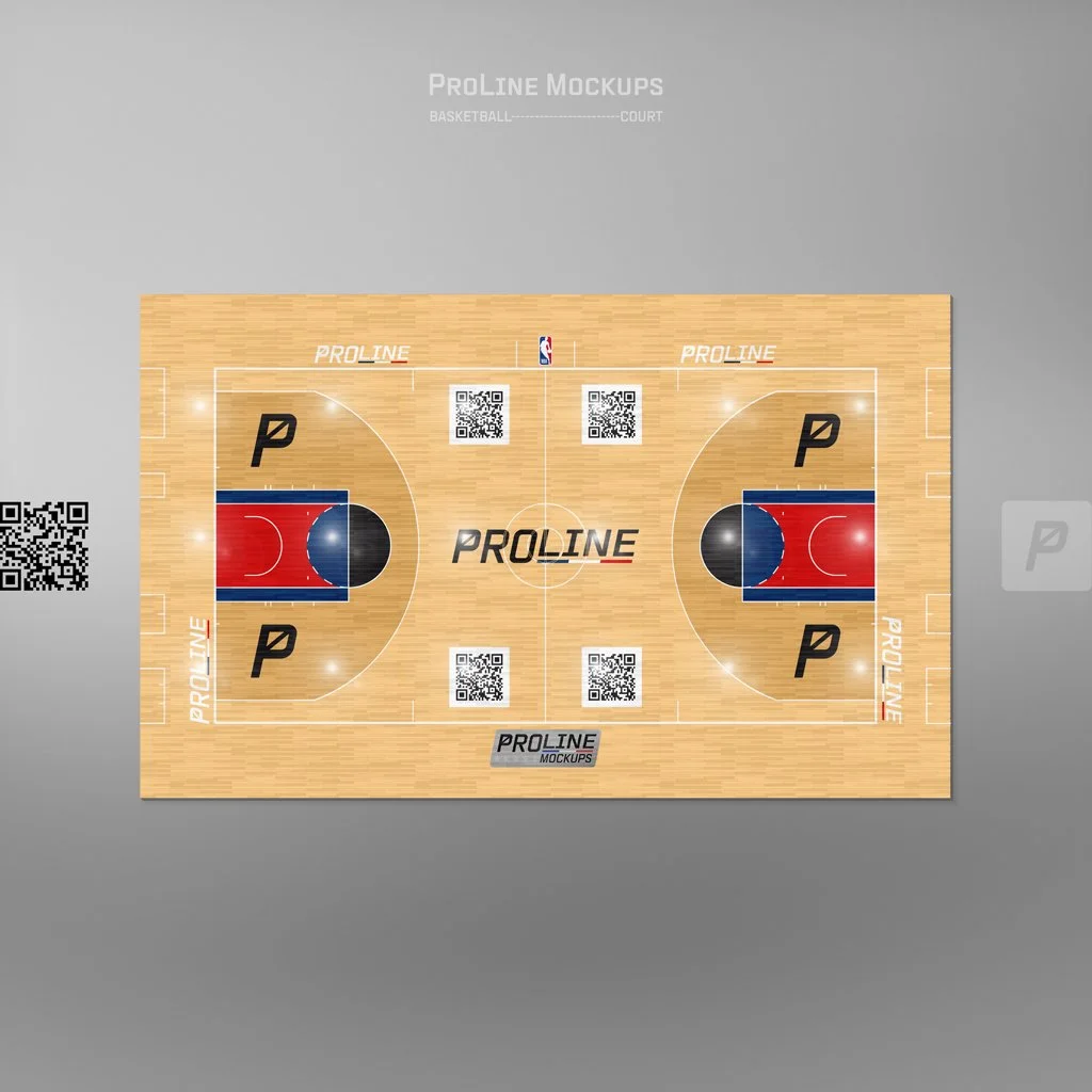 ProLine Basketball Jersey Mockup Template for Photoshop - Back Flat View — ProLine Mockups