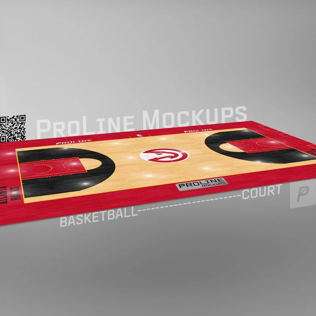 ProLine Basketball Jersey Mockup Template for Procreate - Front Flat View - U-Neck — ProLine Mockups