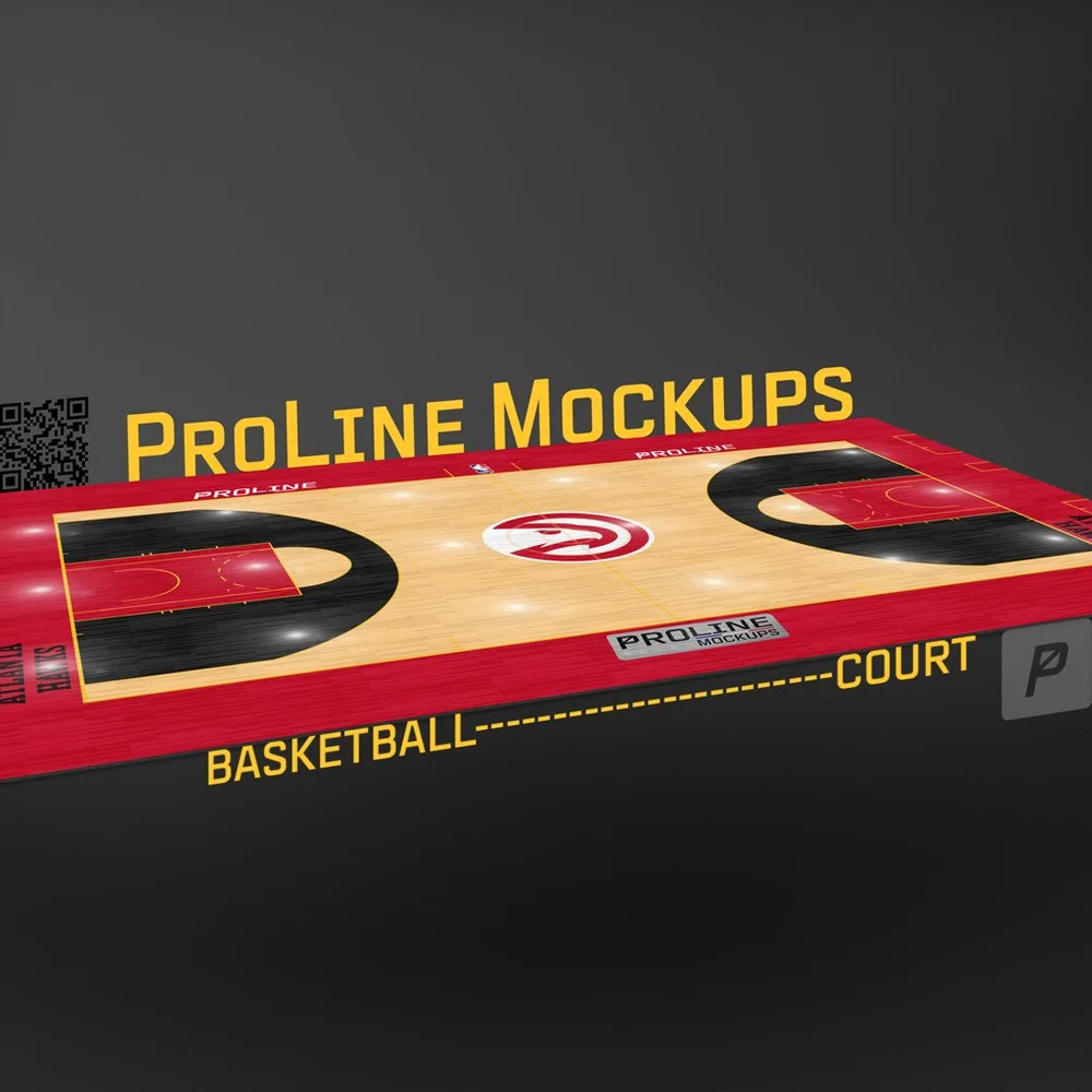 ProLine Basketball Jersey Mockup Template for Photoshop - Back Flat View — ProLine Mockups