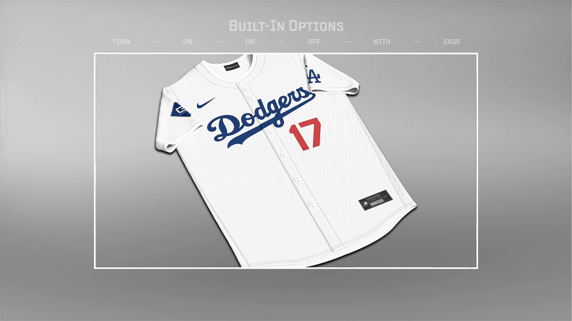 ProLine Baseball Jersey Mockup Template for Photoshop - Front Lay Down ...