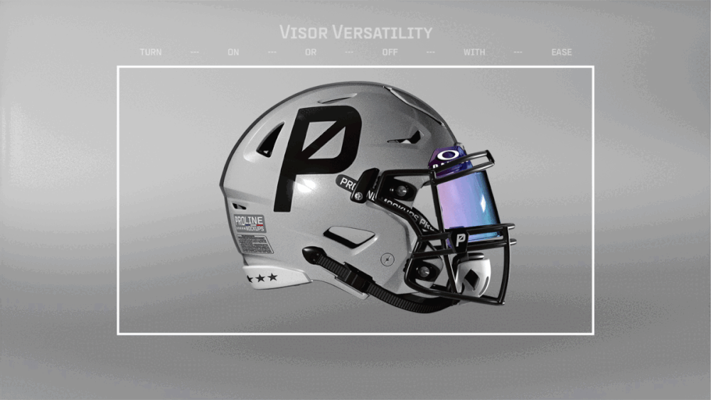 ProLine SpeedFlex Helmet Mockup Template for Photoshop - Side View 2 ...
