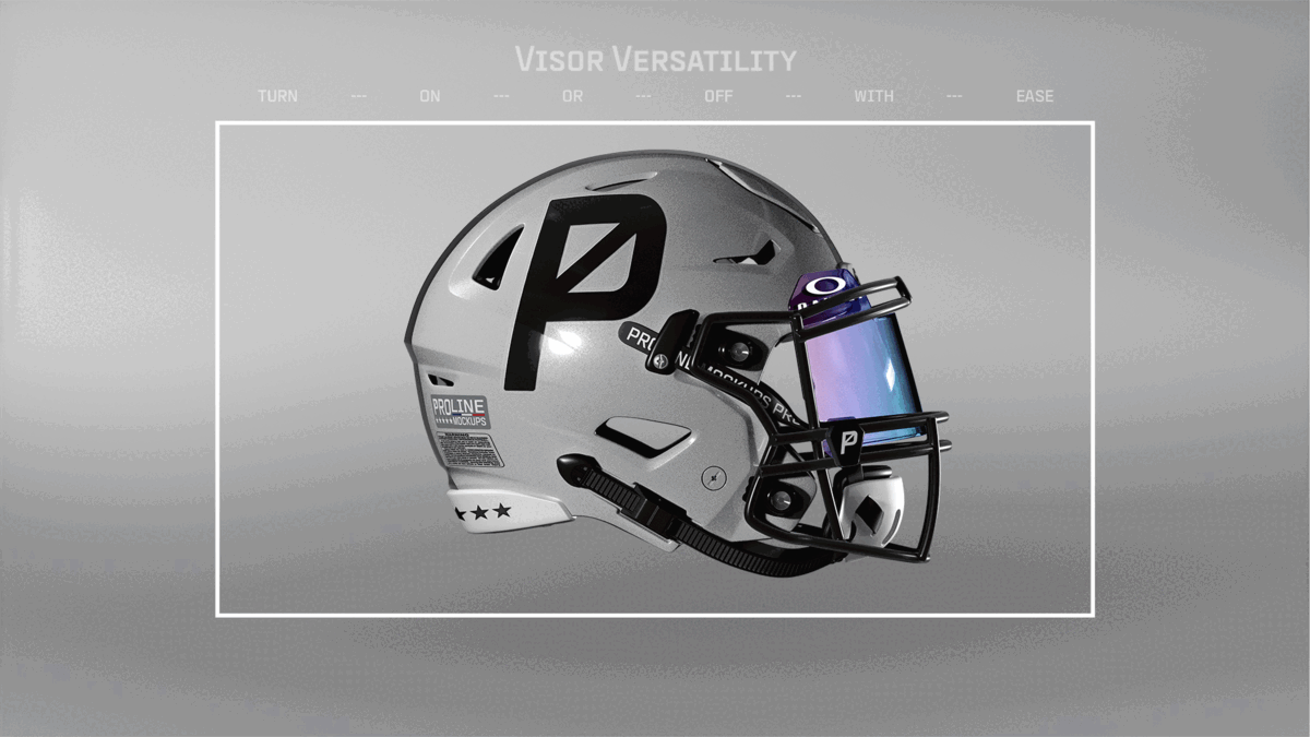 ProLine SpeedFlex Helmet Mockup Template for Photoshop - Side View 2 ...
