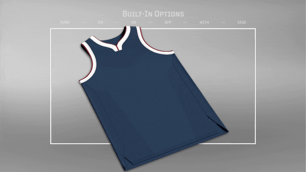 ProLine Basketball Jersey Mockup Template for Photoshop - Front Lay ...