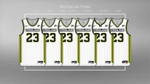 ProLine Basketball Uniform Mockup Template for Illustrator - 3 Views ...