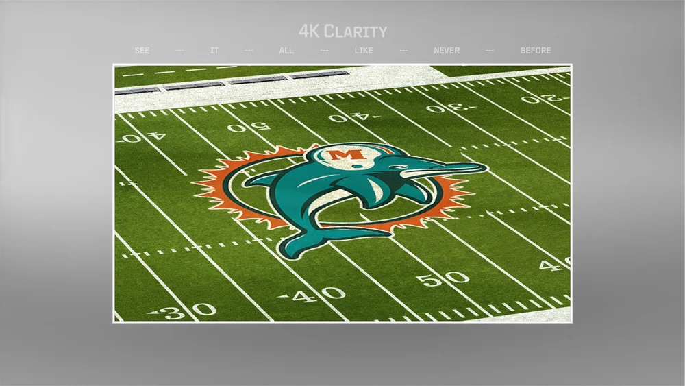 ProLine Football Field Mockup Template for Photoshop - Two Views ...