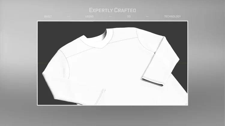ProLine Hockey Sweater Mockup Template for Photoshop - Front Lay Down ...