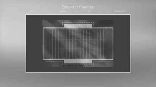 ProLine Football Field Mockup Template for Photoshop - Two Views ...