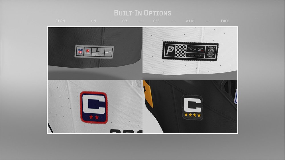 ProLine FUSION Jersey Mockup Template for Photoshop - Three Quarter ...