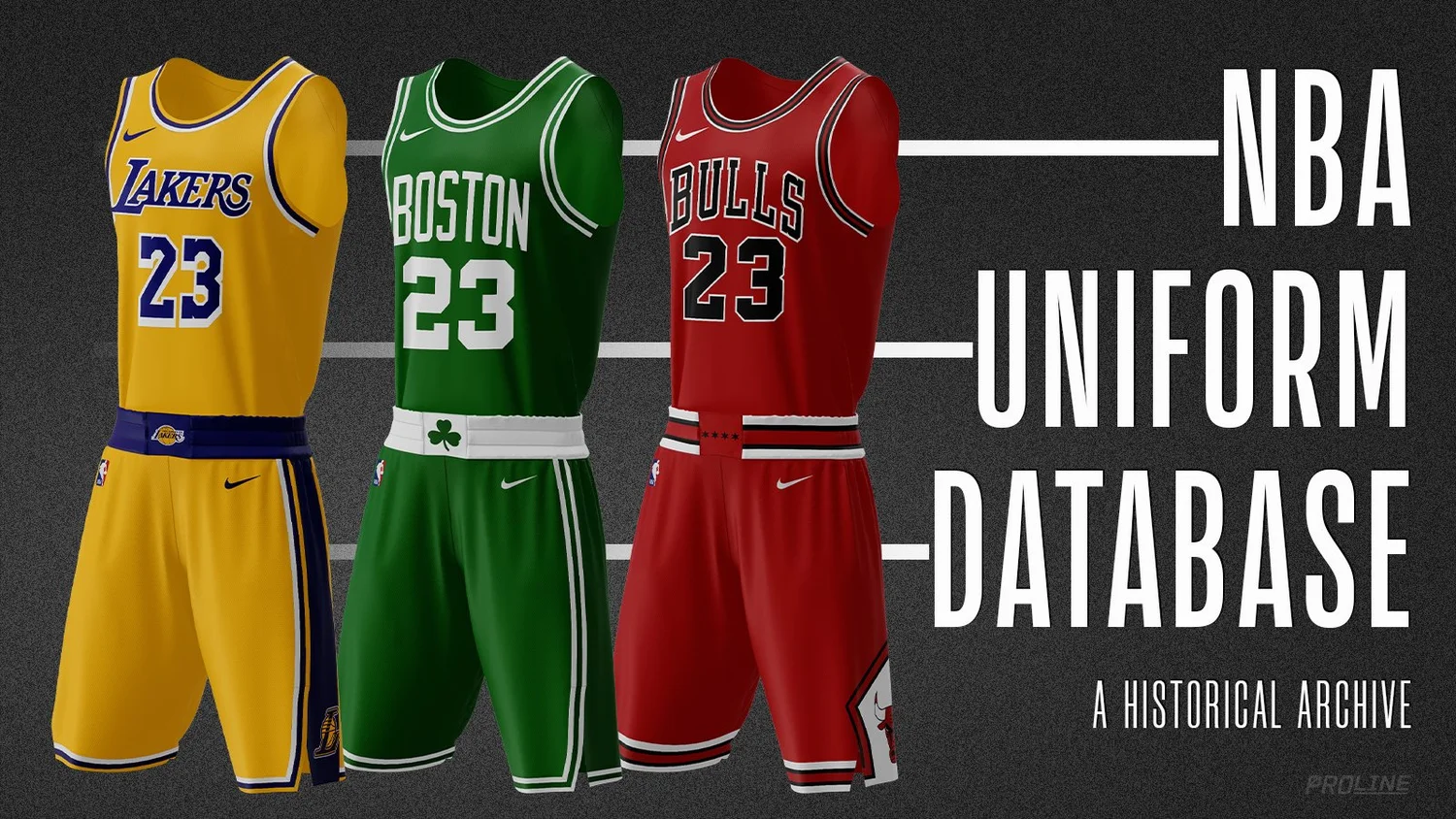 NBA Uniform Database — ProLine Mockups