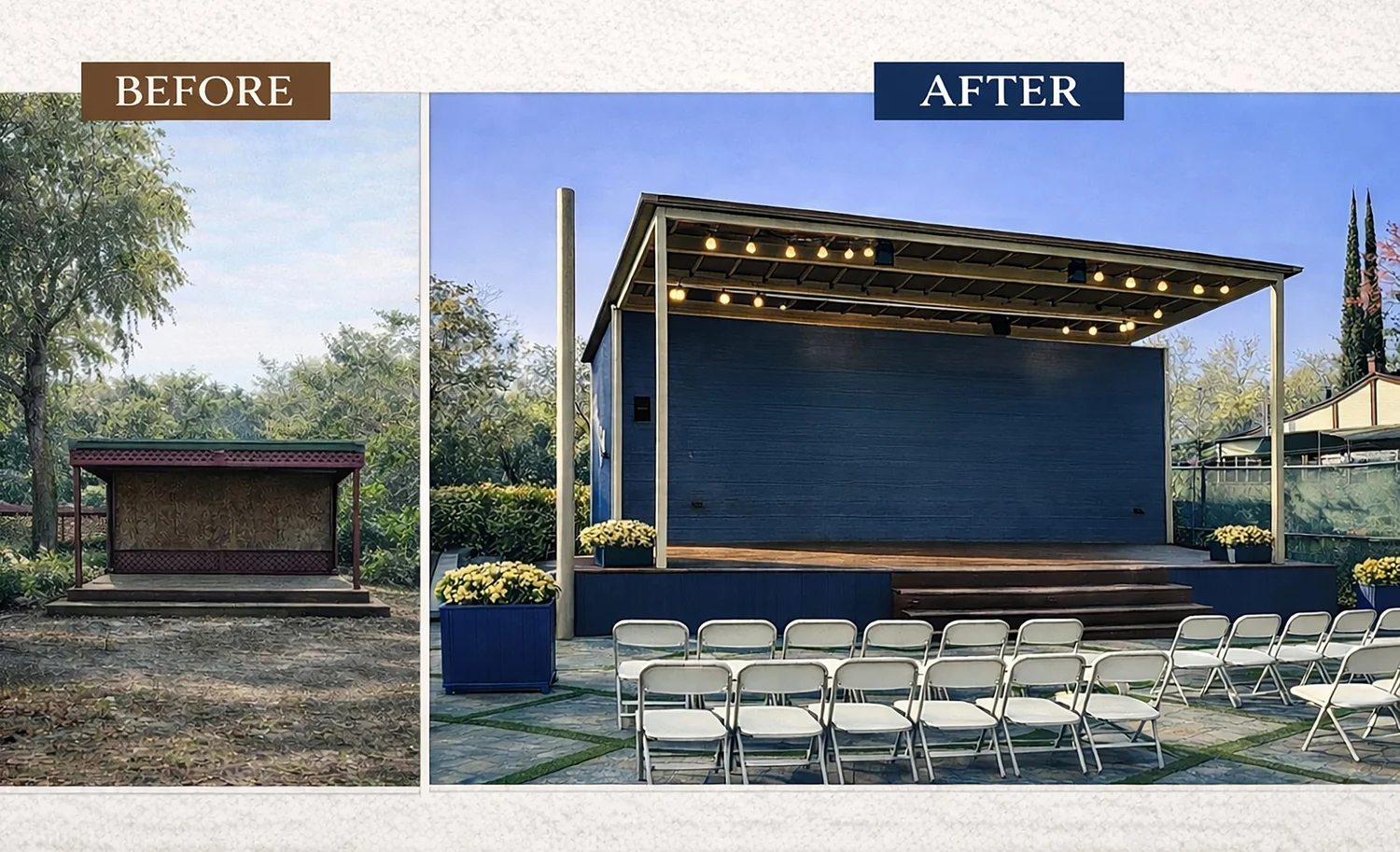 New Stage — Woodland Hills Private School