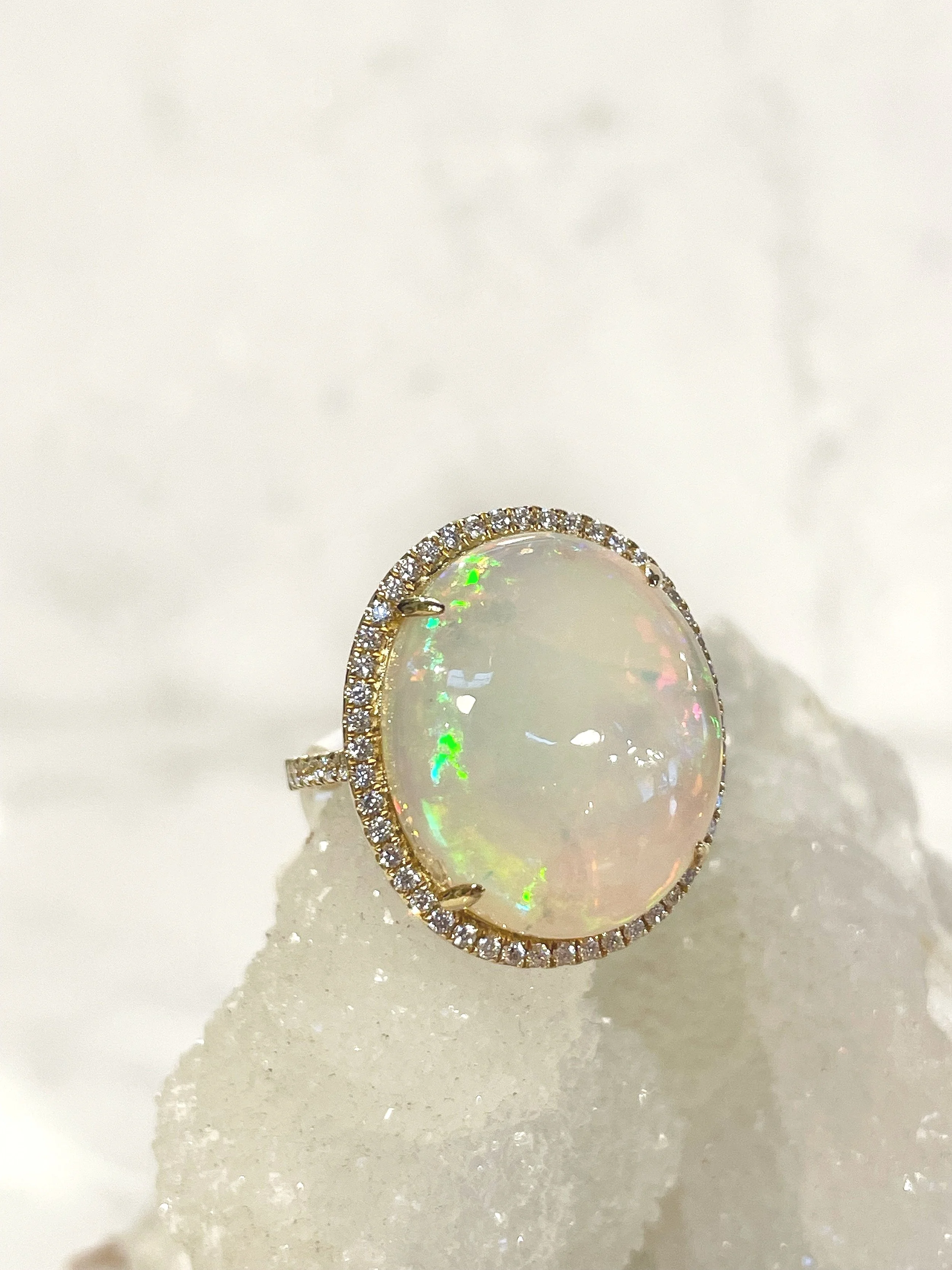 Dual Diamond Pathway Ring — Ashley Morgan Designs