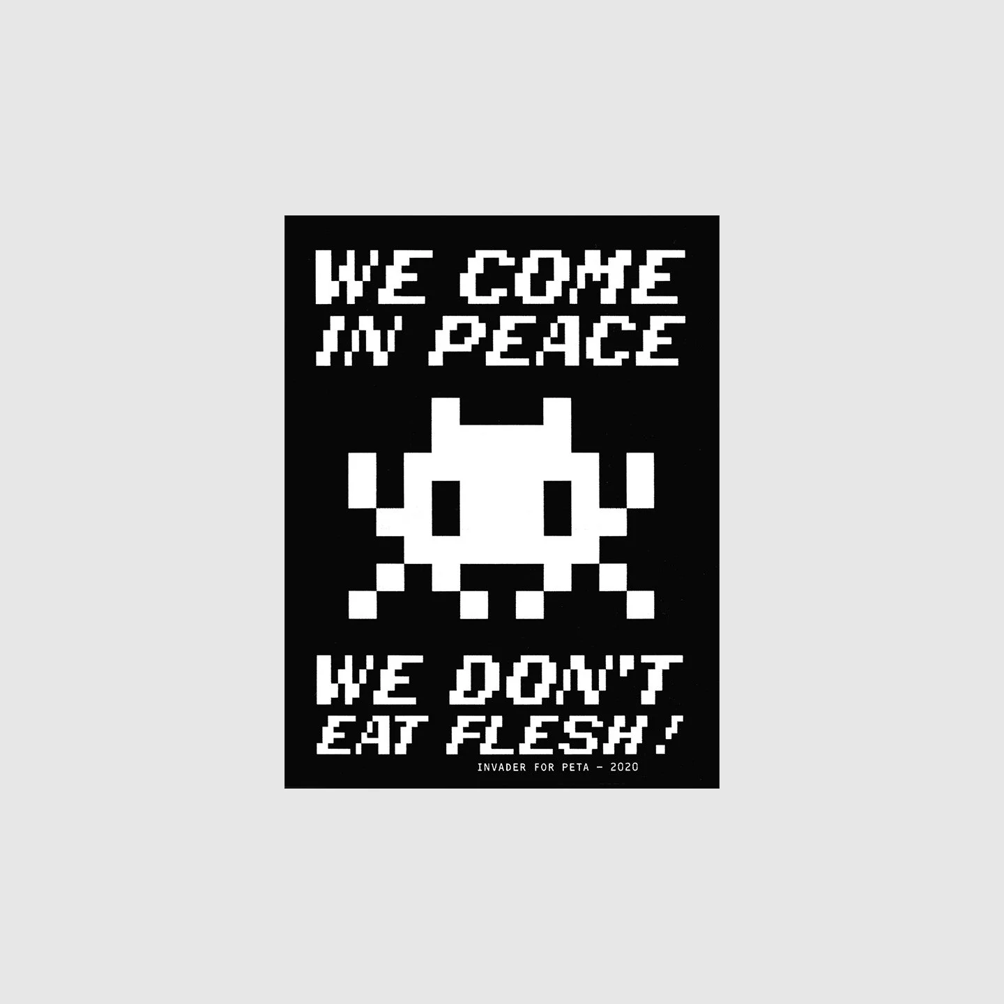 INVADER — Sticker Museum — Shop