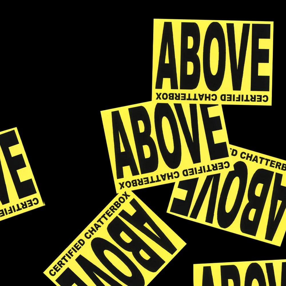 Sticker Museum — ABOVE - TAVAR ZAWACKI