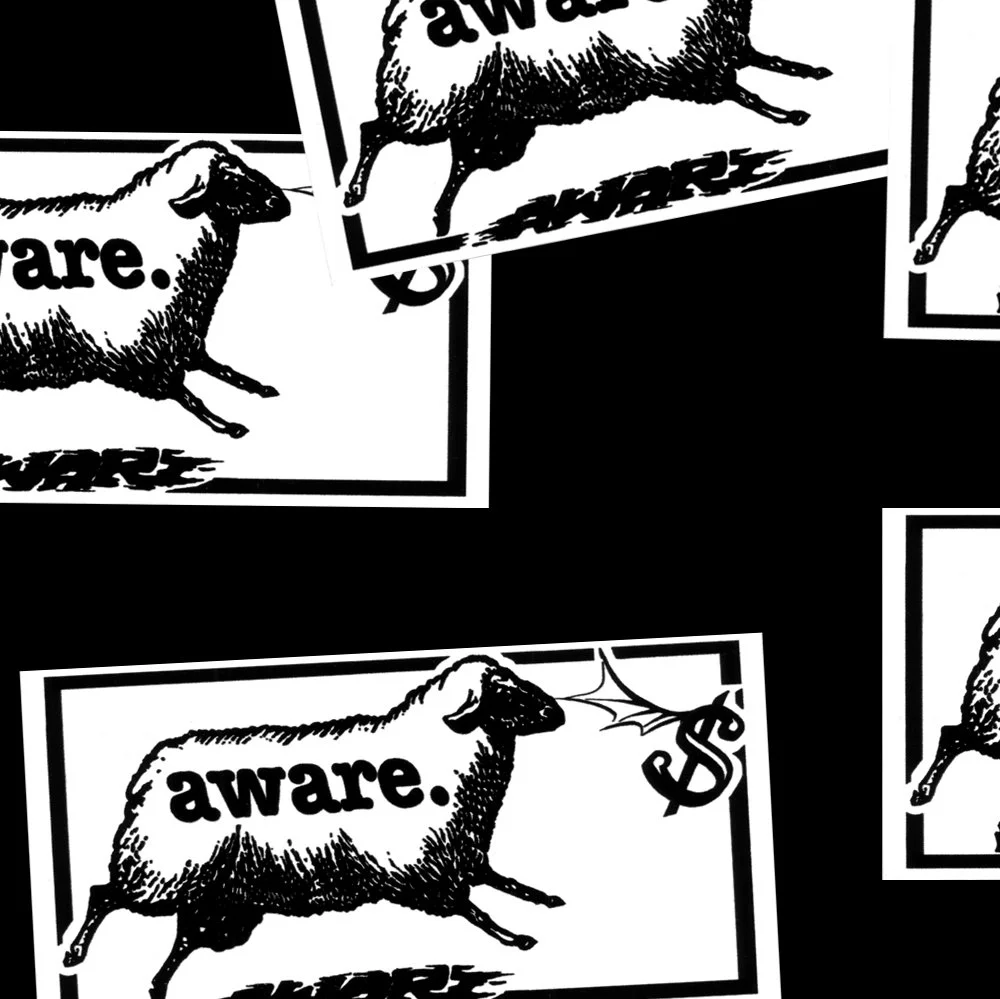 Sticker Museum — AWARE INDECLINE