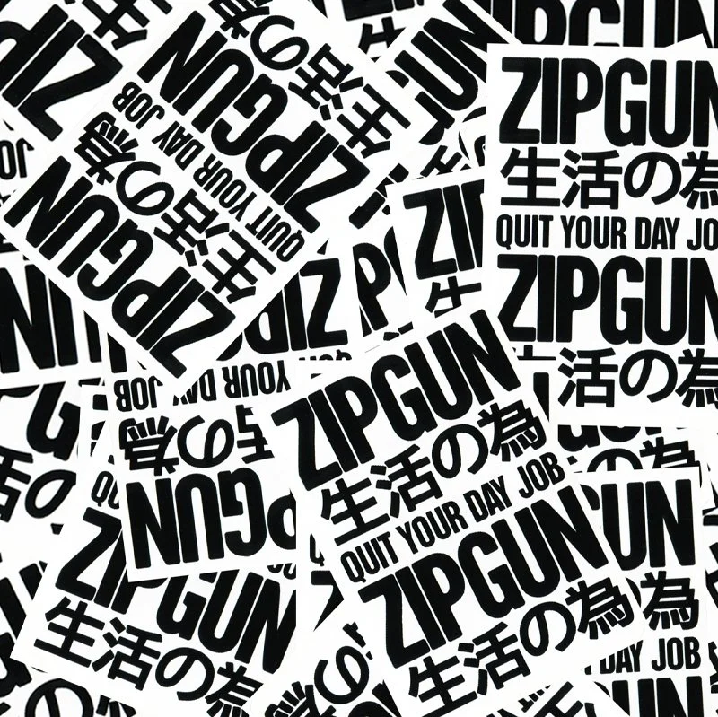 Sticker Museum — ZIPGUN