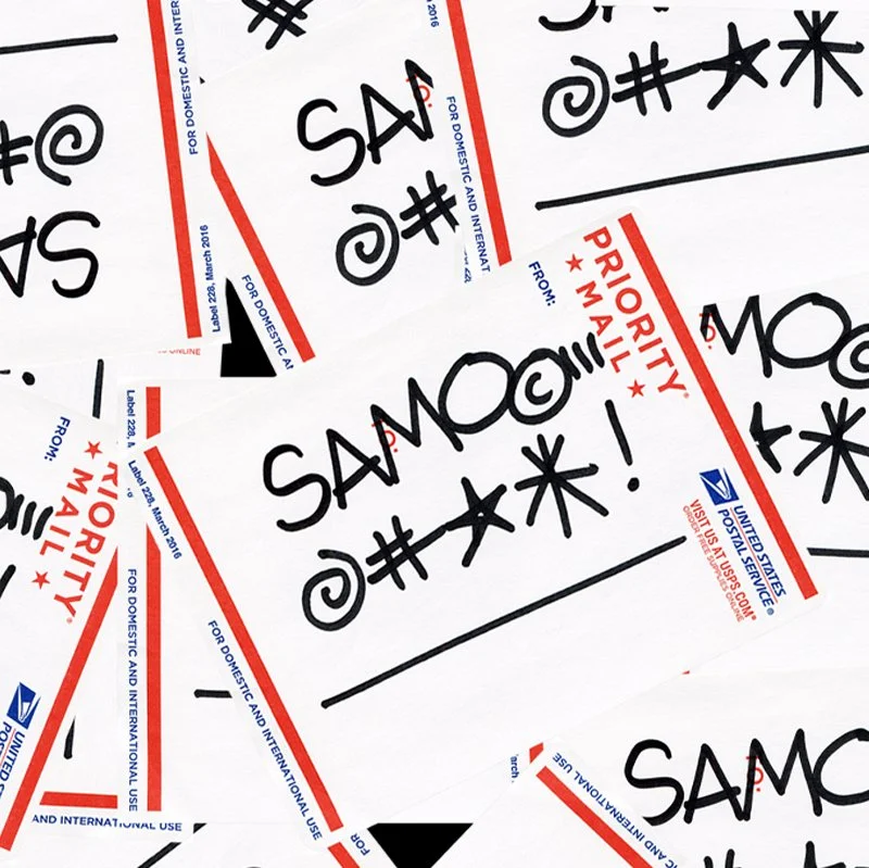 Sticker Museum — AL DIAZ SAMO