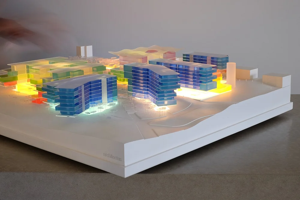 Sculpting Light: Cast Acrylic & Resin in Architectural Models — kinkfab