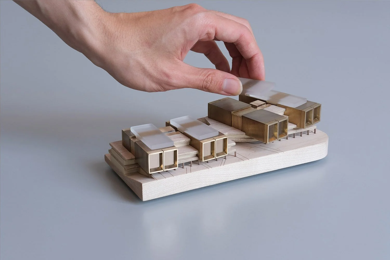 Brass and Metal Architectural Models — kinkfab