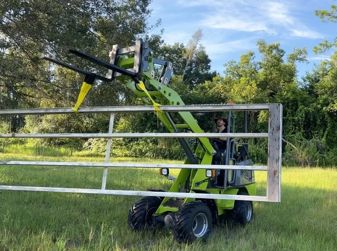 Nesher L1400 electric wheel loader — Nesher Equipment
