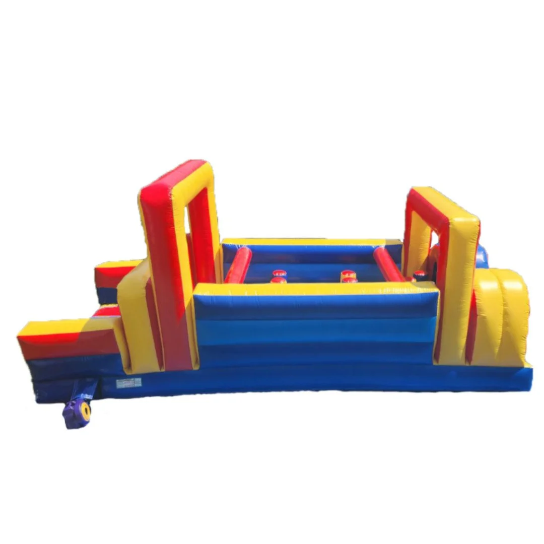 The Racer Inflatable Obstacle Course Rental — The Bounce Kingdom