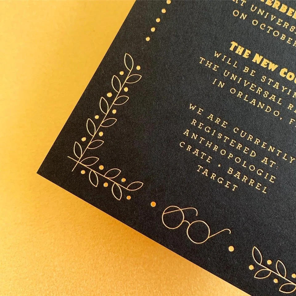 The Four Essential Parts of all Wedding Stationary — M.C. Pressure