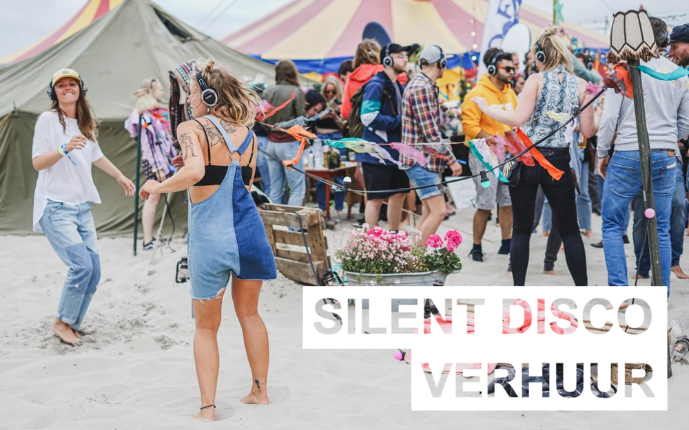 Huur een Silent disco set of compleet met DJ voor je feest/event ...