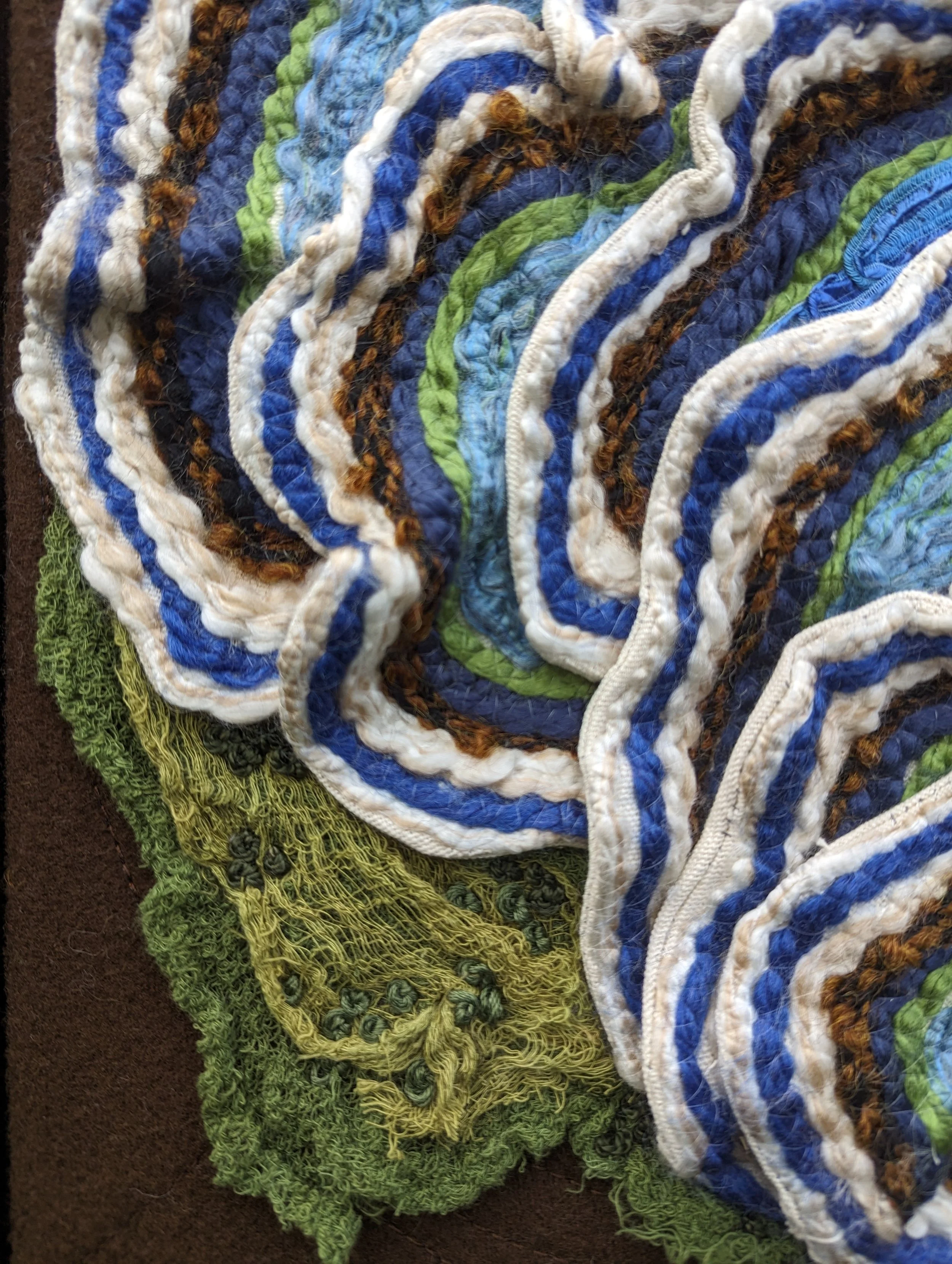 Turkey Tail Art — Kim Tepe Fiber Artist