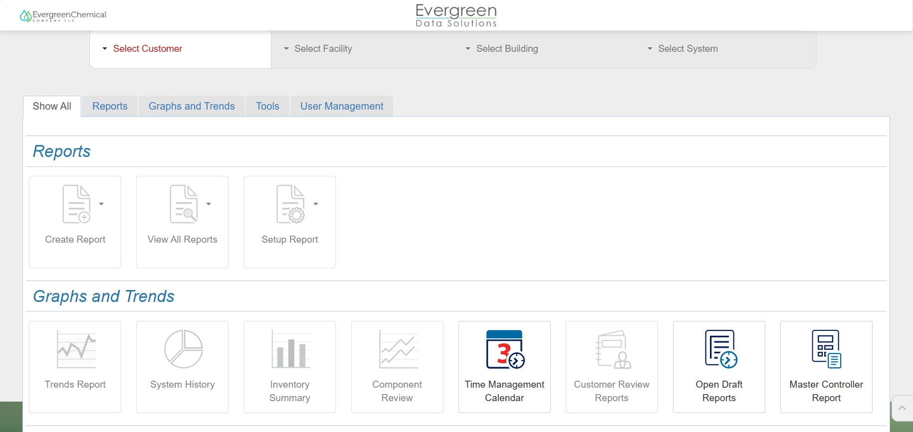 Evergreen Data Solutions — Evergreen Chemical Company