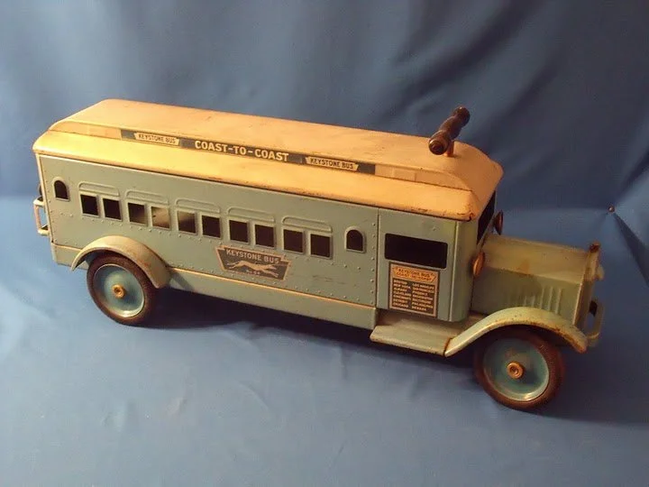 Keystone Buses — Pressed Steel & Metal Toys