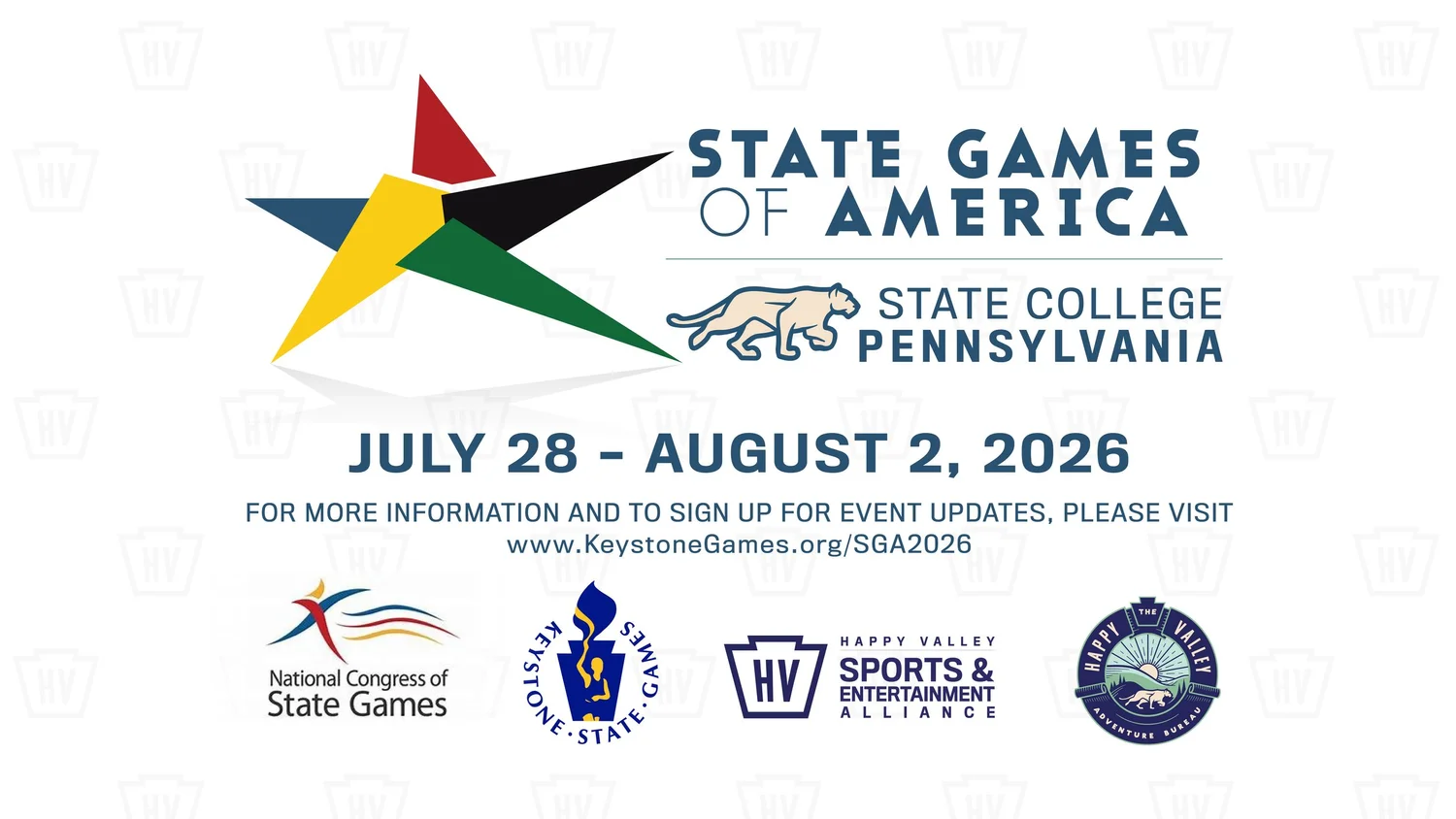 Happy Valley, PA to host 2026 State Games of America — HAPPY VALLEY ...