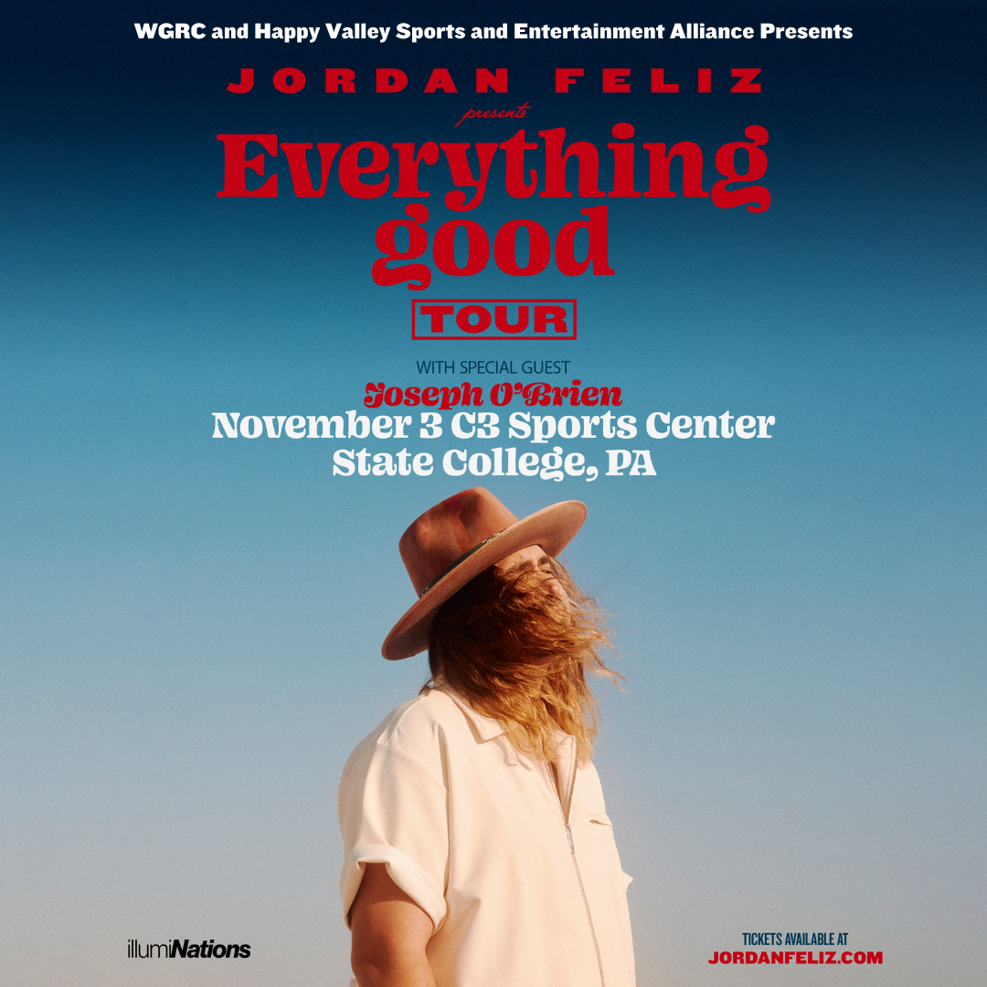 Jordan Feliz: Everything Good Tour at C3 Sports Center — HAPPY VALLEY ...