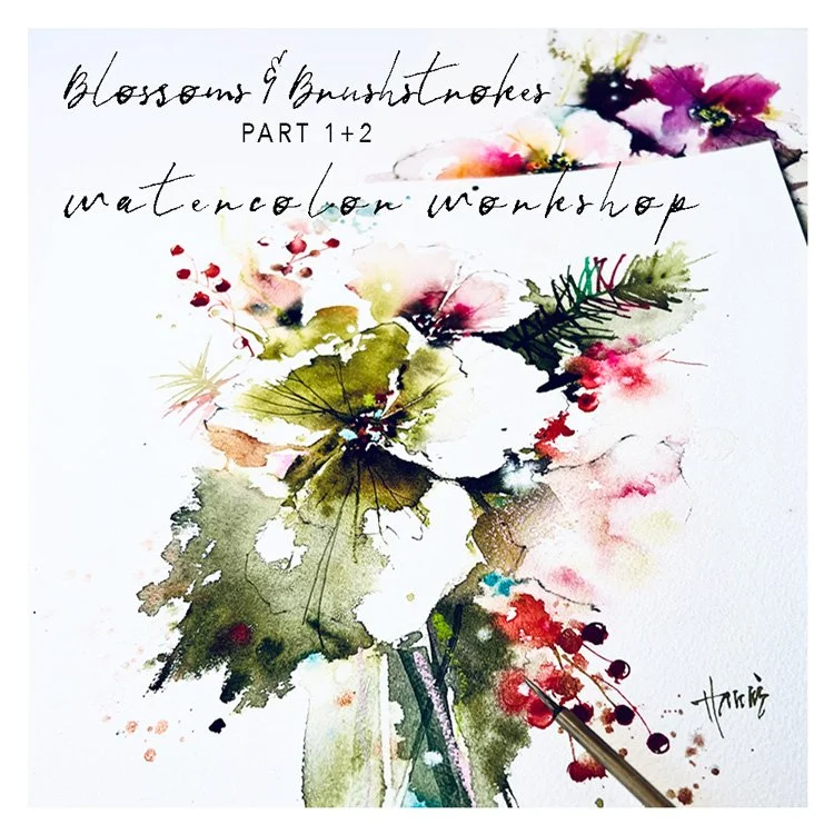 Classes with Pamela Harnois, Watercolor Artist — Pamela Harnois Art