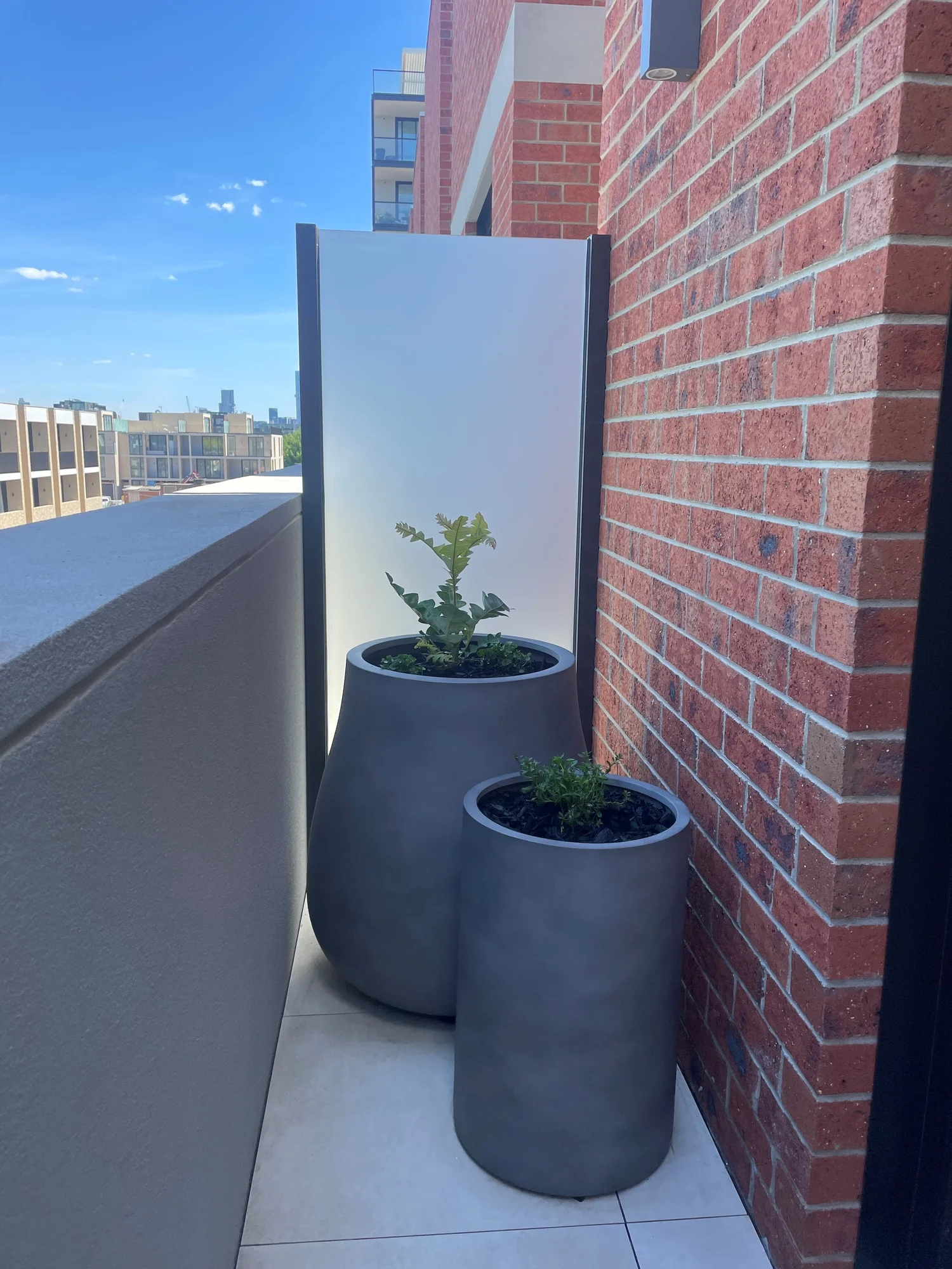 Richmond Planter and Balcony Pots — Platylobium Landscape Design