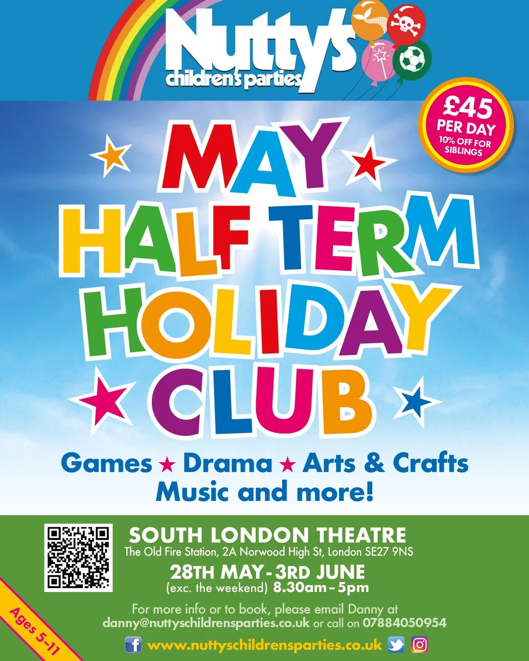 Holiday Club for kids in South East London | Nutty's Children's Parties ...