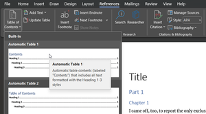 How to Create an Easy Outline with Word's Style Feature — DuSablon Editing