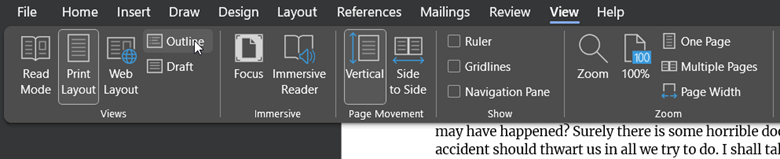 How to Create an Easy Outline with Word's Style Feature — DuSablon Editing