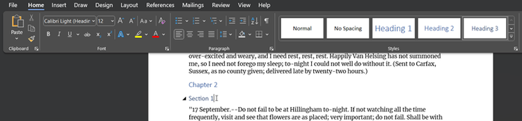 How to Create an Easy Outline with Word's Style Feature — DuSablon Editing