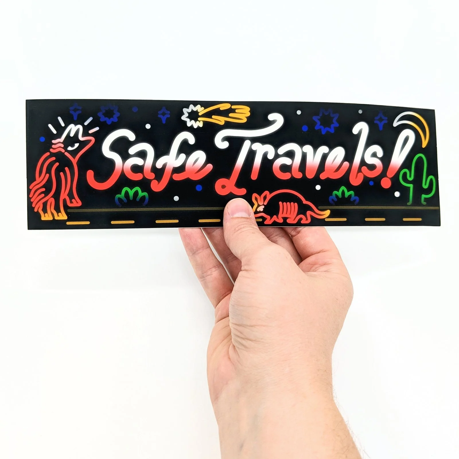 Creature Road Signs Sticker Set — MOTEL777