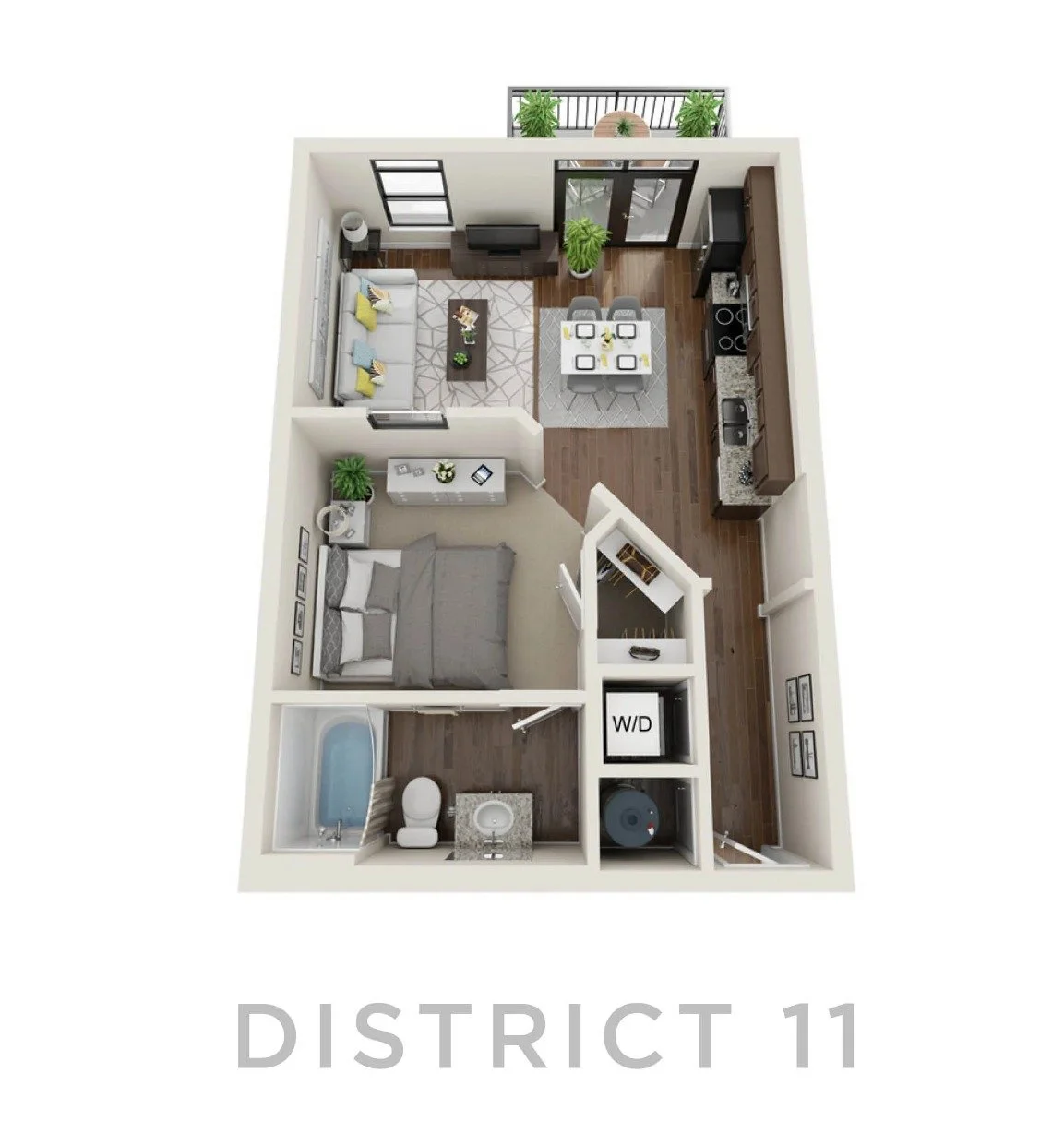 Floorplans — District at Seven Springs