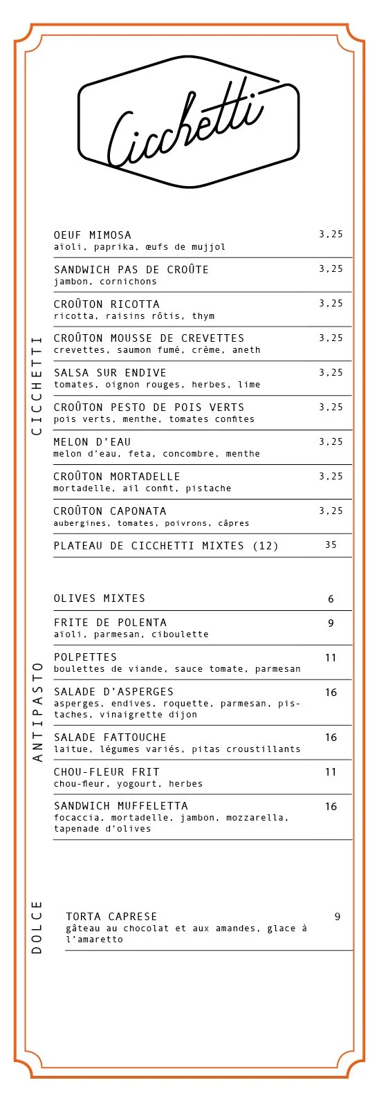 Gallery 2 — Cicchetti