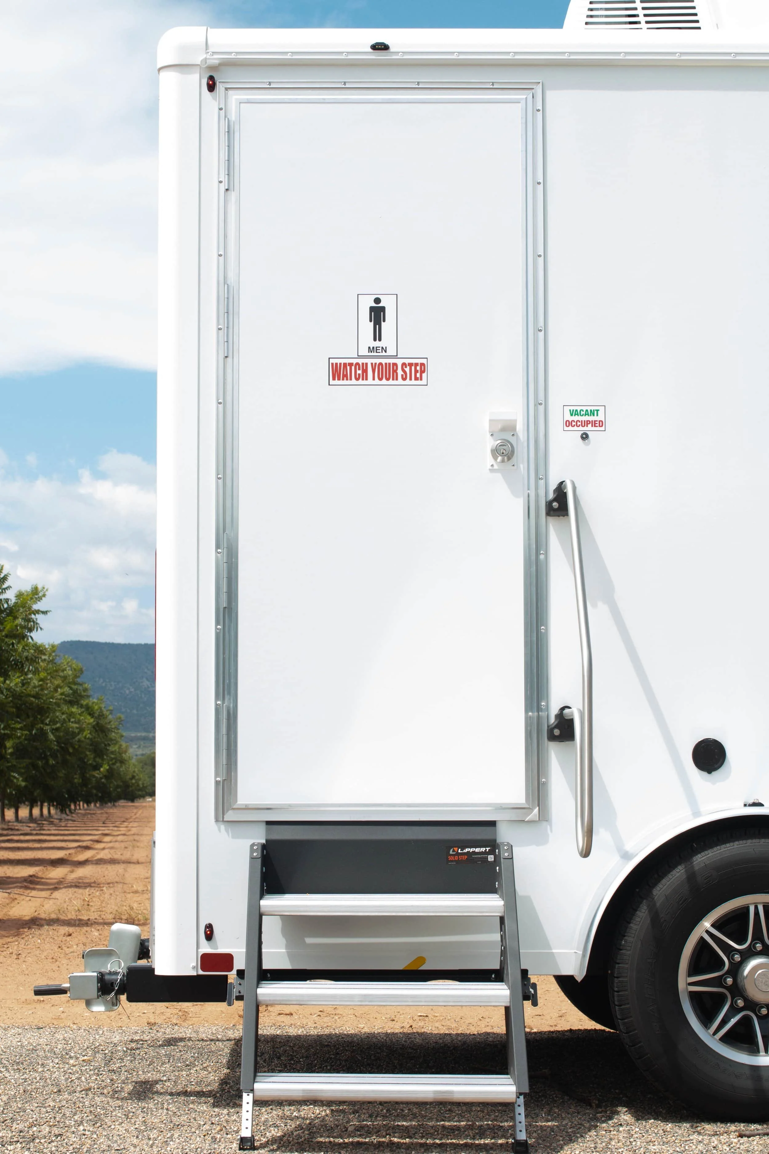 Book Now - Outhouse Luxury Two-Stall Restroom Trailer