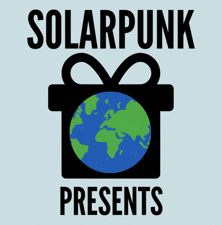 New Solarpunk Presents Podcast Logo — Solarpunk Presents