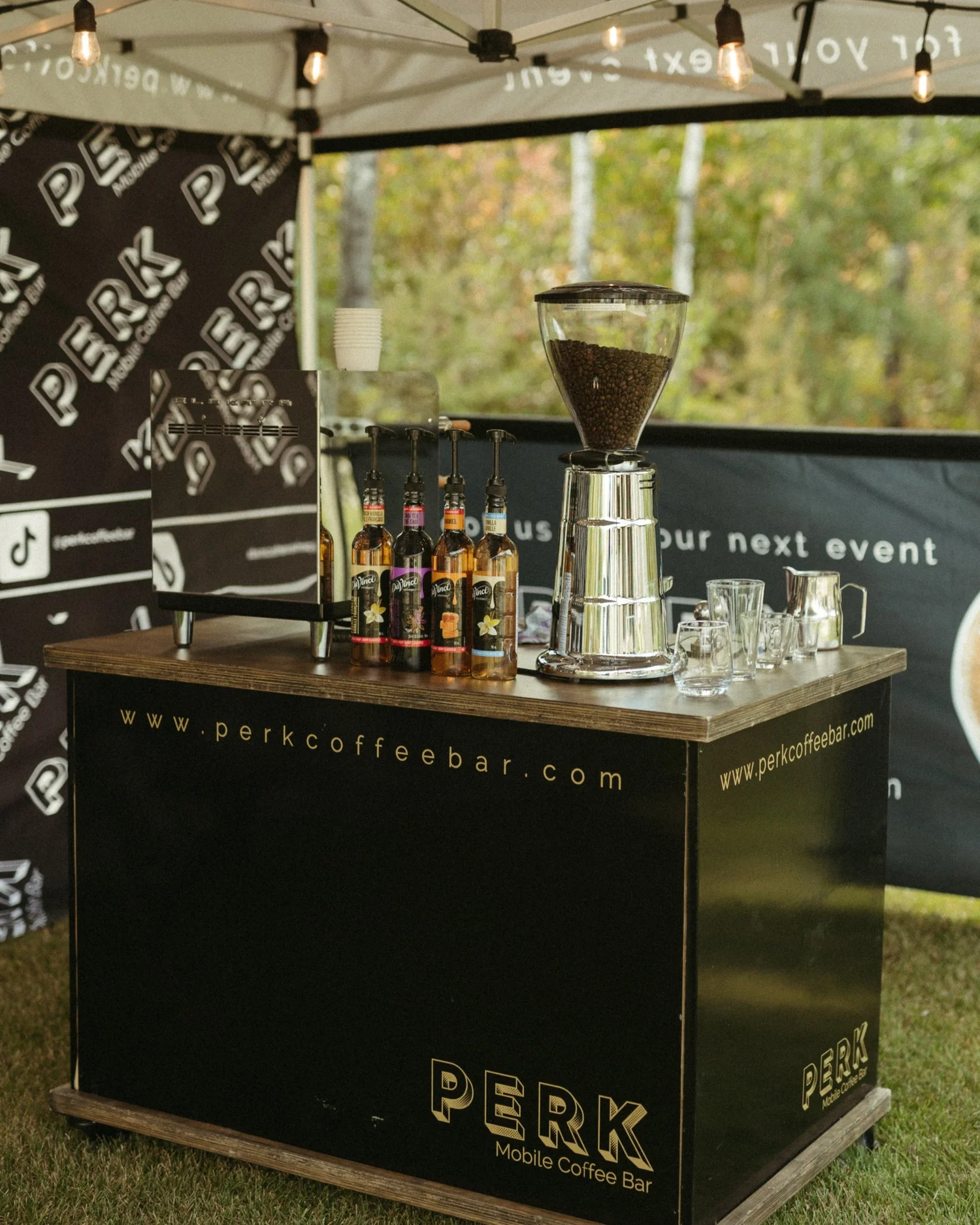 COFFEE CART PACKAGES — PERK Mobile Coffee Bar