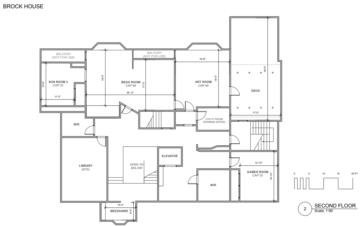 Floor Plans Brock House Events floor-plans-brock-house-events