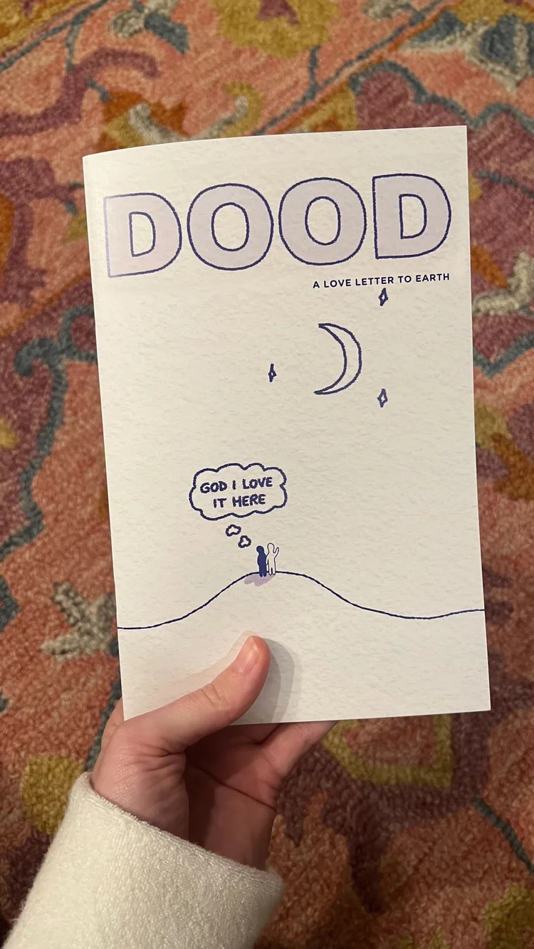 the little blue dood