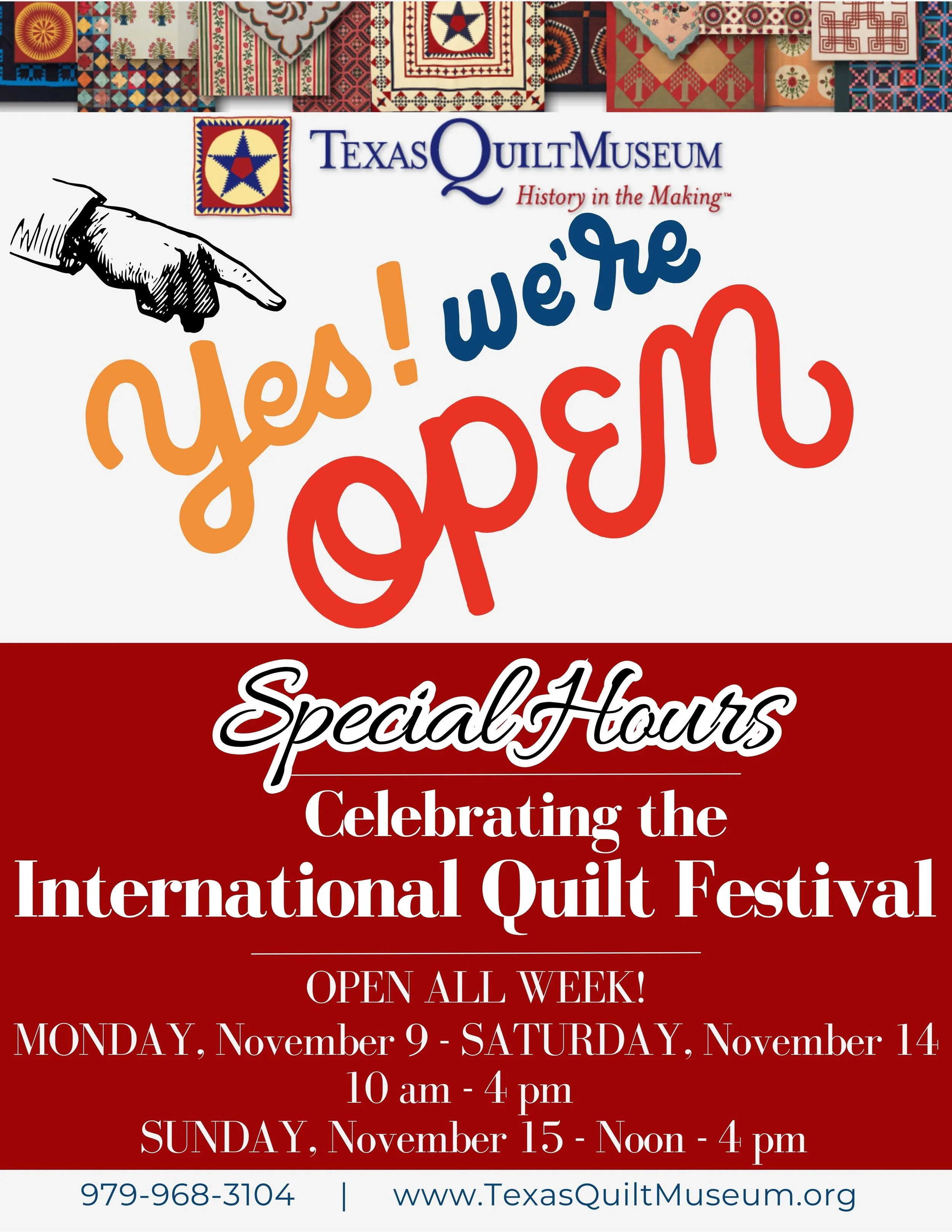 JOIN US THIS FALL and Take a DAY TRIP to TQM from the International ...